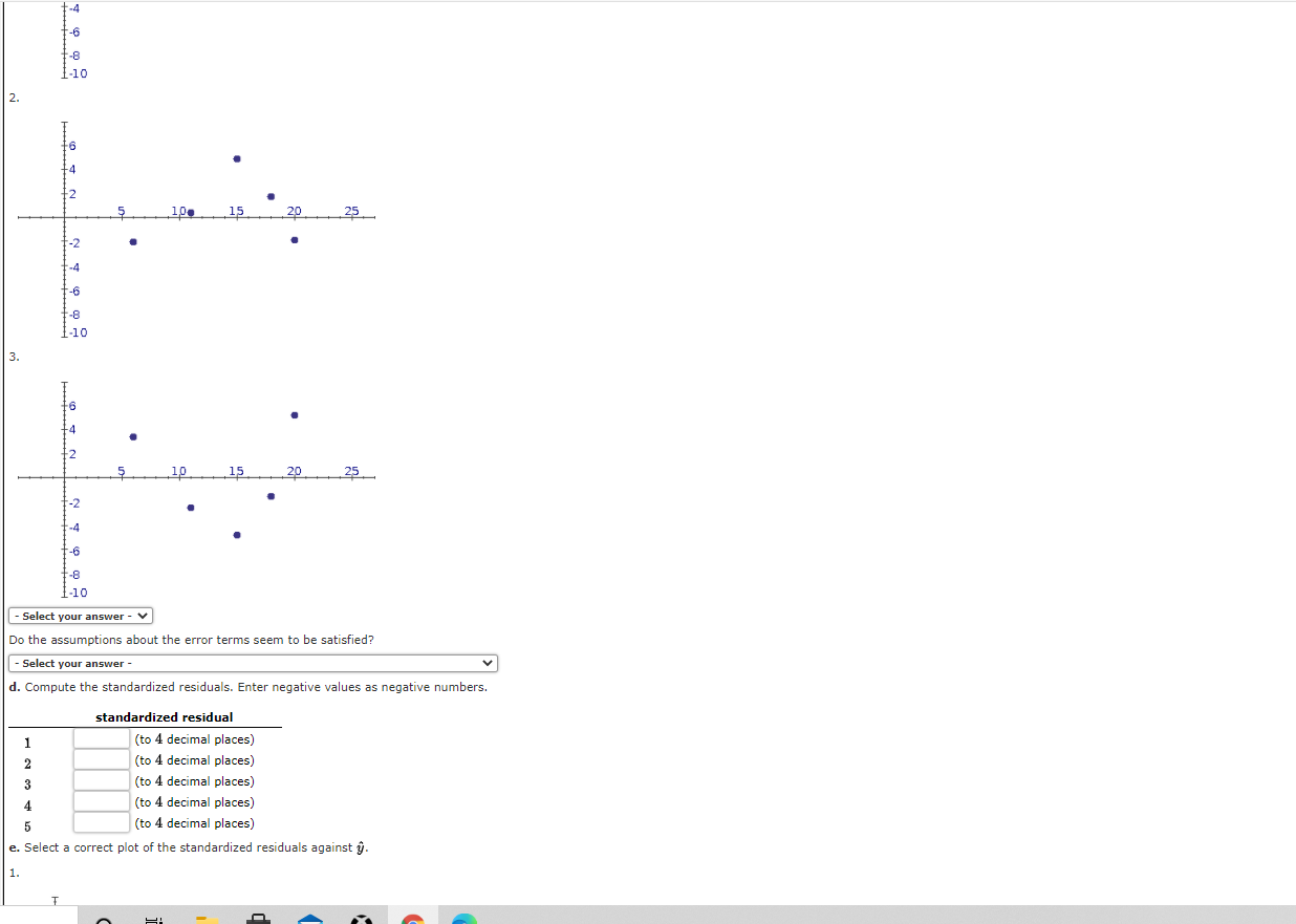 Solved Given are the data for two variables, C and y. Do not | Chegg.com