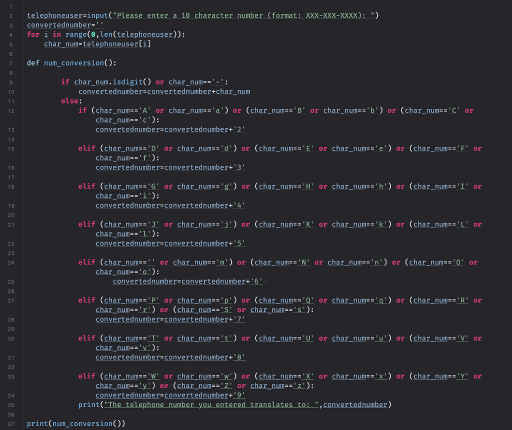 Solved Alphabetic Telephone Number Translator [3 pts] Many | Chegg.com