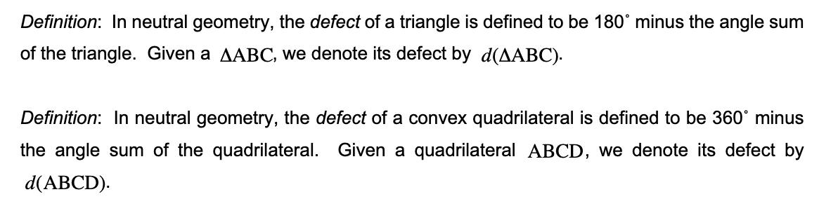 Solved 2. Given AABC and a point D such that A-D-B and a | Chegg.com