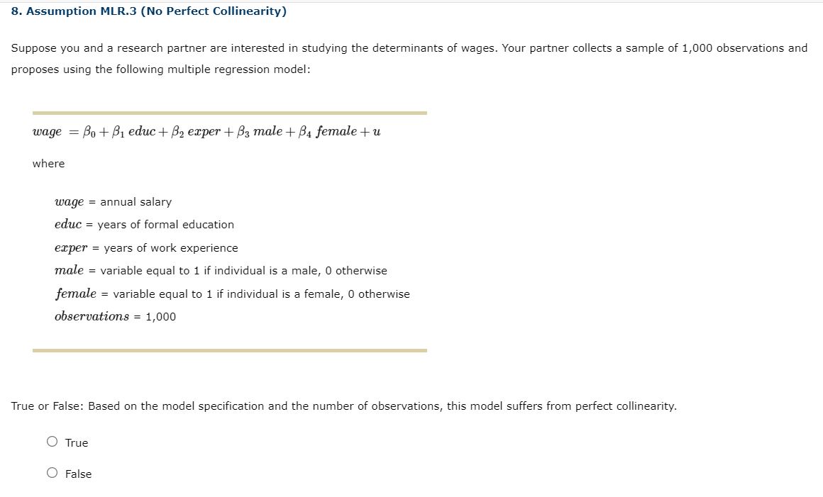 Solved 5. Comparison of simple and multiple regression | Chegg.com