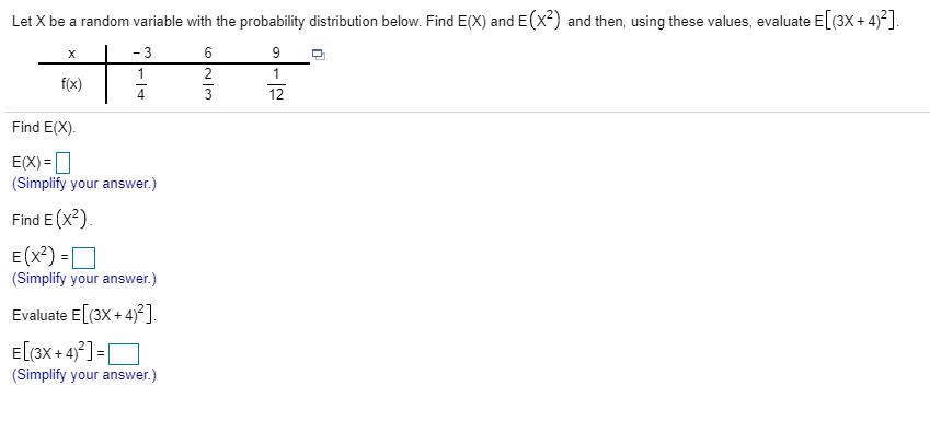 Solved Let X be a random variable with the probability | Chegg.com