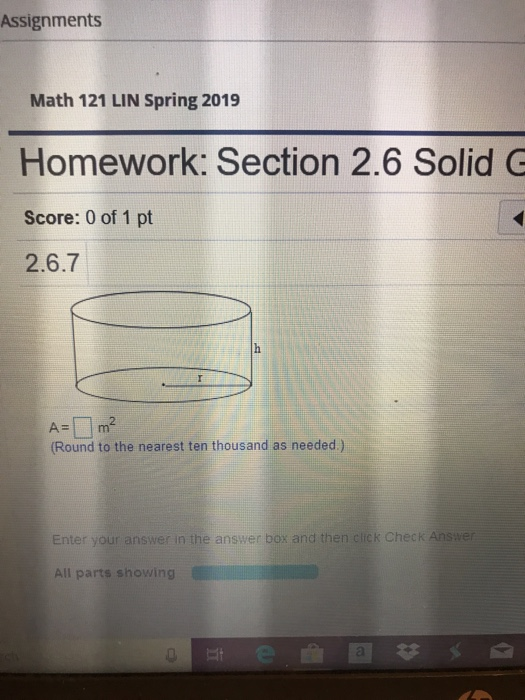 Solved Assignments Math 121 LIN Spring 2019 Homework: | Chegg.com