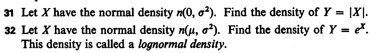 Solved 31 Let X have the normal density n(0,σ2). Find the | Chegg.com