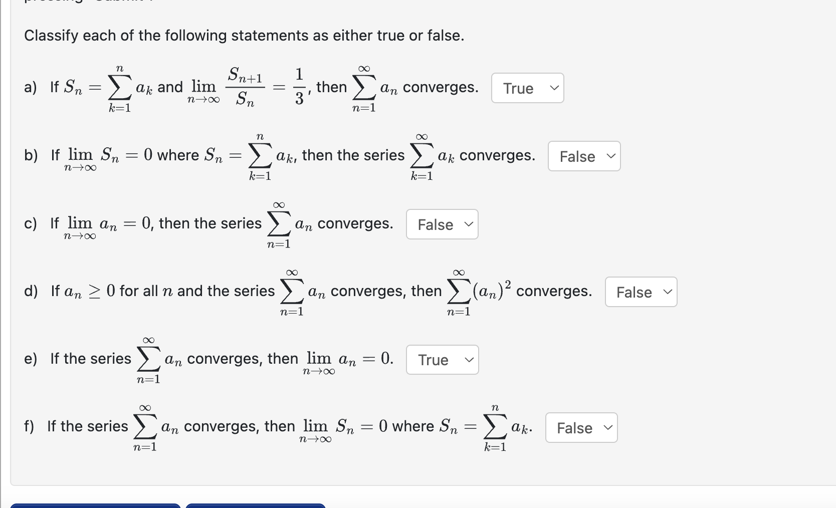 Classify each of ﻿the following statements as ﻿either | Chegg.com