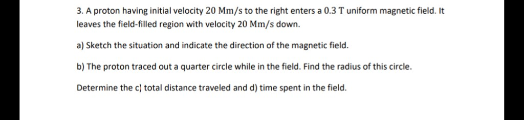 Solved 2. Determine the direction of the magnetic force in | Chegg.com