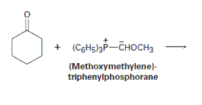 Solved le +(C6H5)3P-CHOCH3 (Methoxymethylene)- | Chegg.com