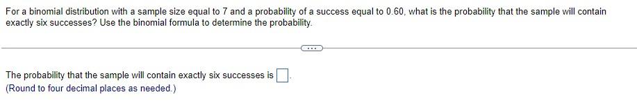 Solved For a binomial distribution with a sample size equal | Chegg.com