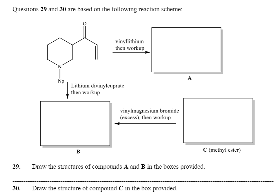 Solved Questions 29 and 30 are based on the following | Chegg.com