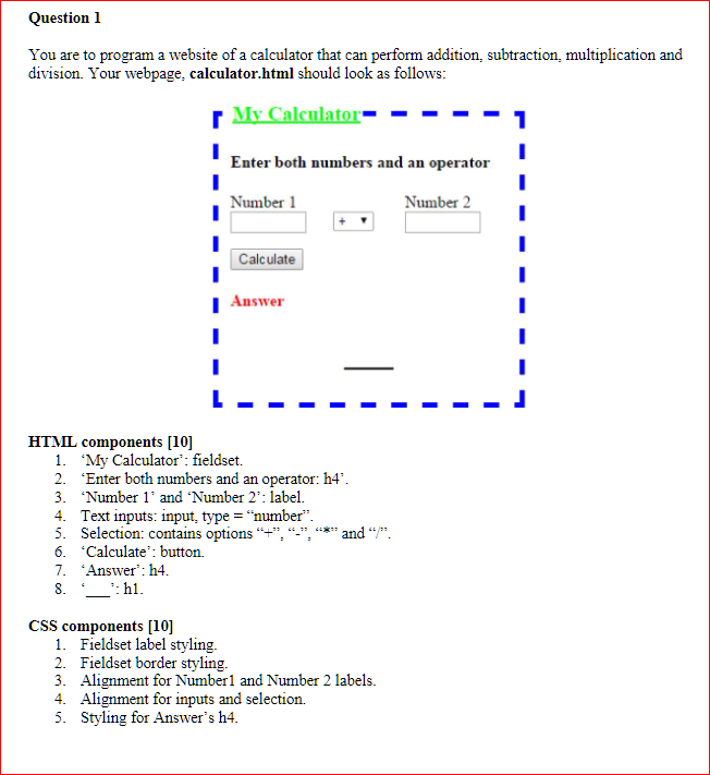 Solved Question 1 You are to program a website of a | Chegg.com