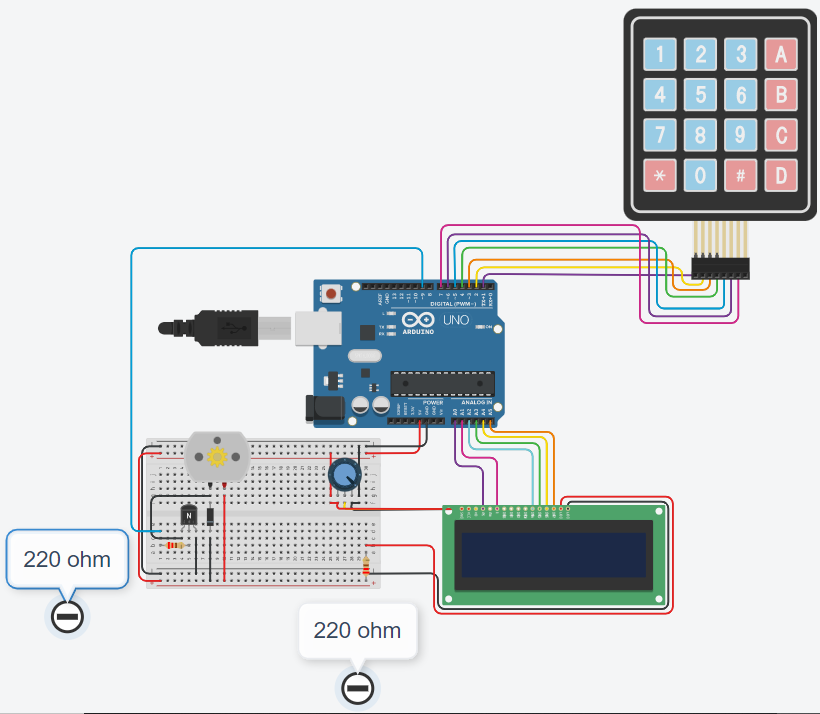 Solved Tinkercad coding poblem hi, i have created this | Chegg.com