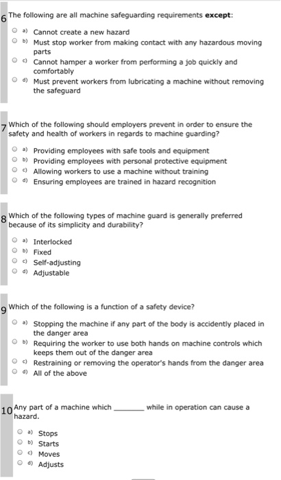 Solved 5 Which of the following is a description of a | Chegg.com