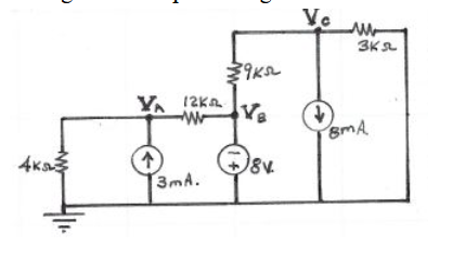 Solved Given the circuit which will be used for this and the | Chegg.com