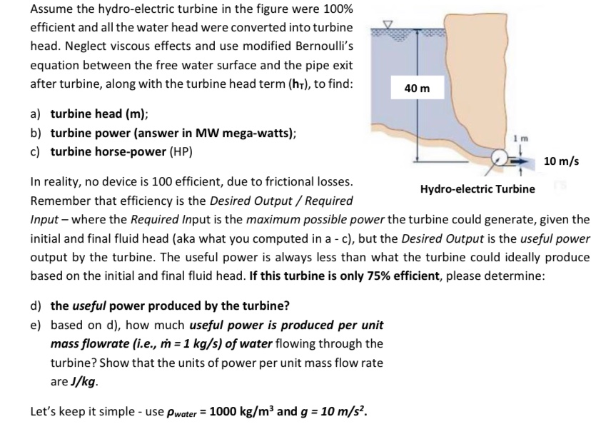 How To Calculate Hydro Turbine – Hydroelectric Turbine Power Calculator ...