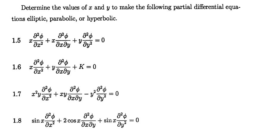 Solved Determine the values of x and y to make the following | Chegg.com