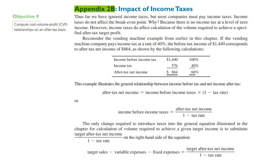 2-45 Income Taxes Review the illustration in Appendix | Chegg.com