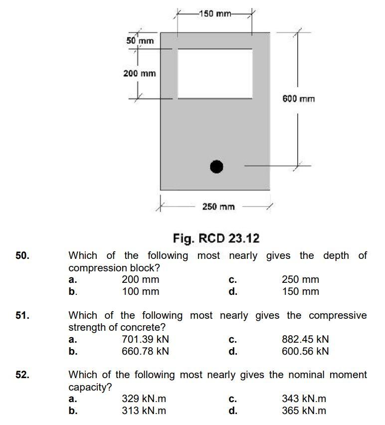 Solved A reinforced concrete beam has a cross section | Chegg.com