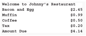 Solved Write a program to help a local restaurant automate | Chegg.com