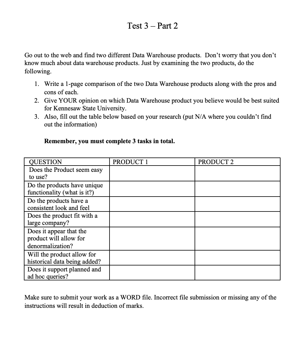 Go out to the web and find two different Data | Chegg.com