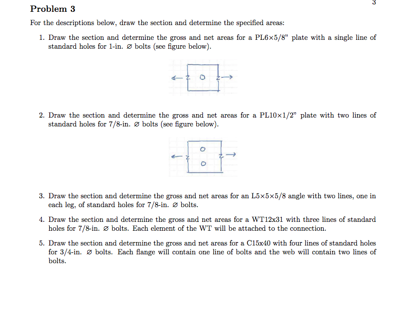 Solved Problem 3 For the descriptions below, draw the | Chegg.com