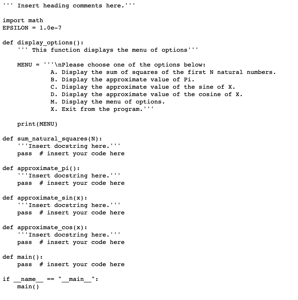 Solved Assignment Specifications You will develop a Python | Chegg.com