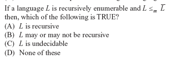 Solved If a language L is recursively enumerable and L s., I | Chegg.com