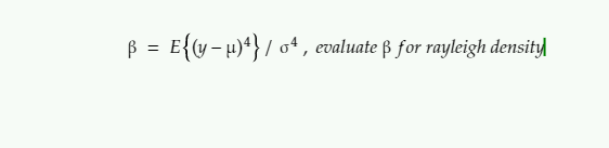 Solved >>>> Rayleigh density and c is a constant u(y) is | Chegg.com