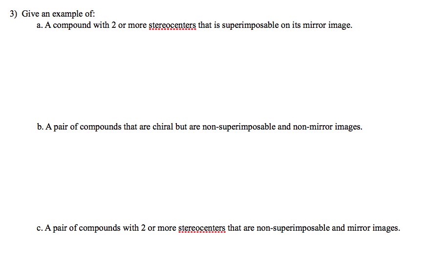 Solved 1) Label (by circling or marking with an asterisk) | Chegg.com