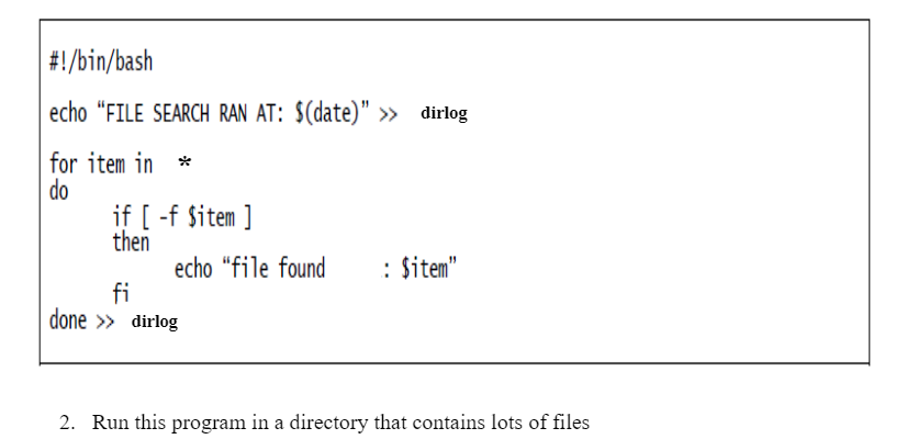 Solved Unix/Linux Centos 8 1. Create new file script2.sh and | Chegg.com