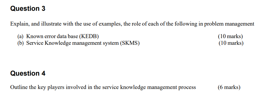 Solved Explain, and illustrate with the use of examples, the | Chegg.com