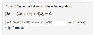 Solved (1 point) Find a function F(x, y) whose level curves | Chegg.com