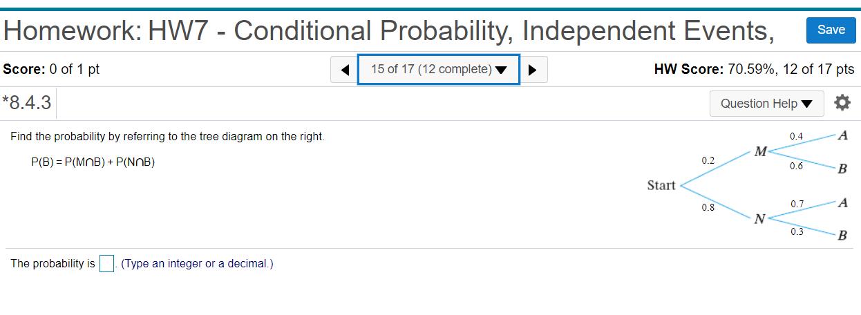 Solved Homework: HW7 - Conditional Probability, Independent | Chegg.com