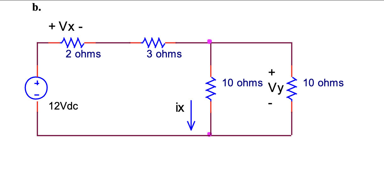 Solved Solve The Missing Variables