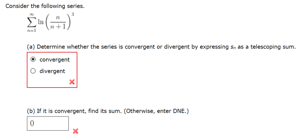 Solved Consider the following series. Ž Solved Consider the following series. Ž