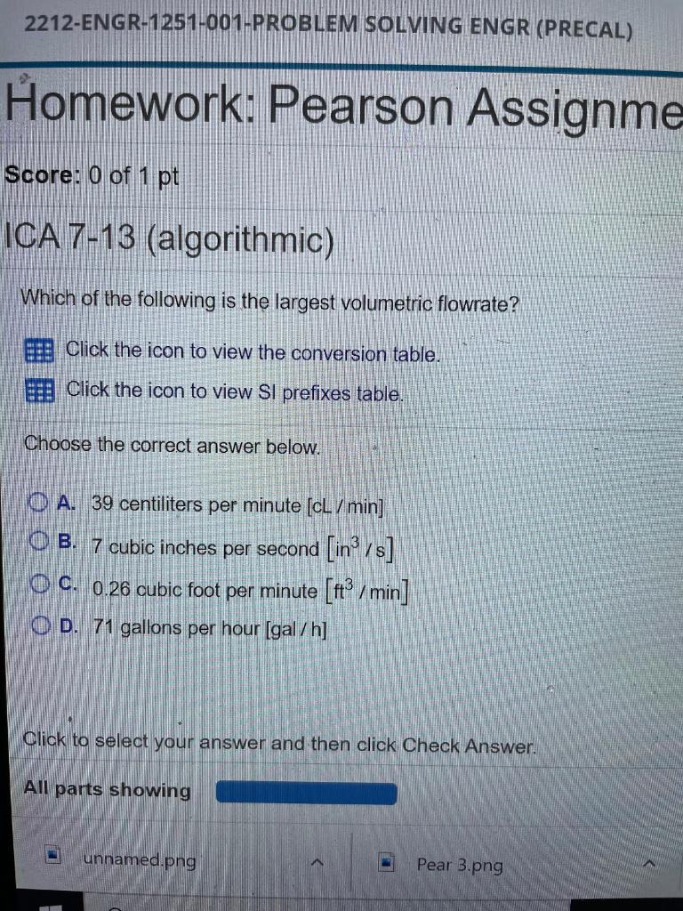 Solved 2212-ENGR-1251-001-PROBLEM SOLVING ENGR (PRECAL) | Chegg.com