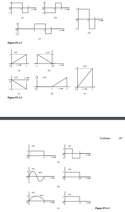 Solved 1.1-3 (a) Find the energies of the pair of signals | Chegg.com