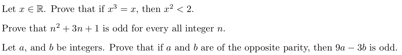 Solved Let x E R. Prove that if x3 = x, then x2