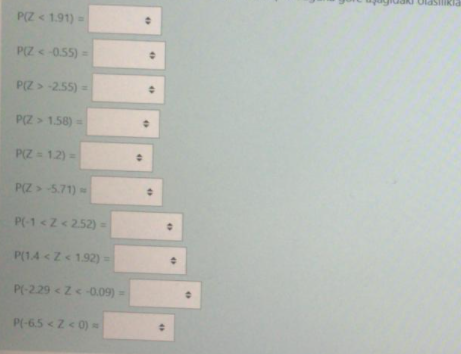 Solved Since the Z random variable has the standard | Chegg.com