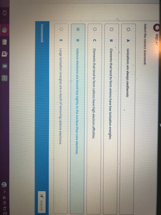 Solved HQ7.47 。C Elements that tend to form cations have | Chegg.com