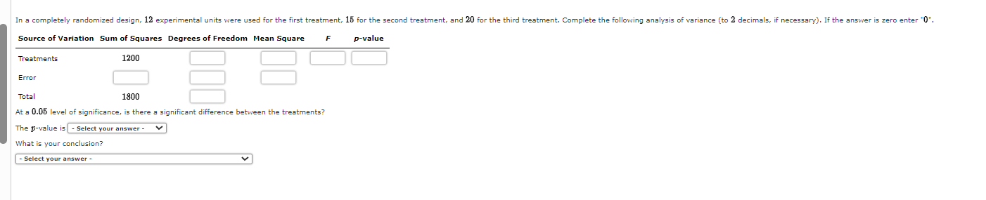 Solved \table[[Source of Variation,Sum of Squares Degrees of | Chegg.com