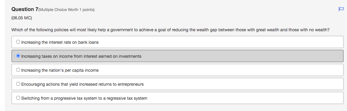 Solved Question 4 (Multiple Choice Worth 1 points) (06.03 | Chegg.com