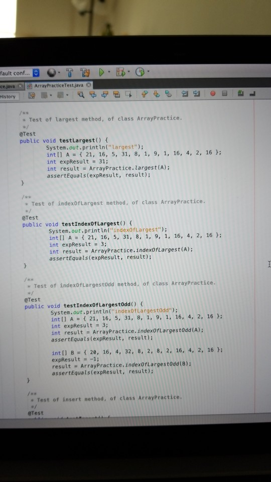 Solved iena Array Practice due: Wednesday, October 17 70 | Chegg.com