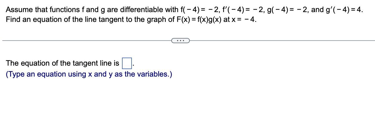 Solved Assume that functions f and g are differentiable with | Chegg.com