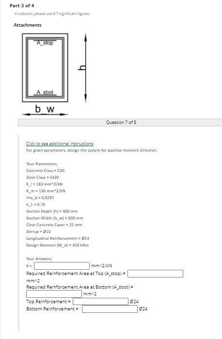 Solved Part 3 of 4 In solution, please use 67 significant | Chegg.com
