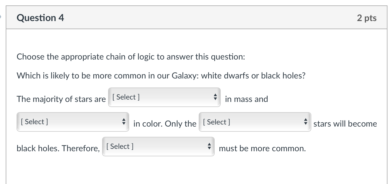 Solved Choose the appropriate chain of logic to answer this | Chegg.com
