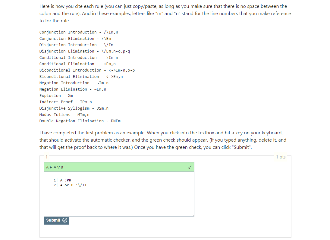 Solved Here is how you cite each rule (you can just | Chegg.com