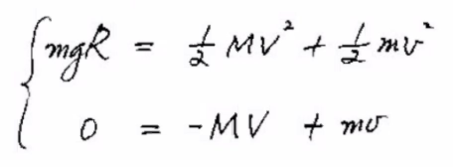 Solved (mgh £MV²+ £mv O = sut AW- | Chegg.com