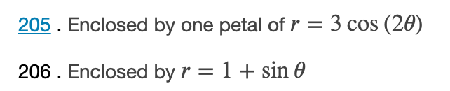 Solved For the following exercises, find the area of the | Chegg.com