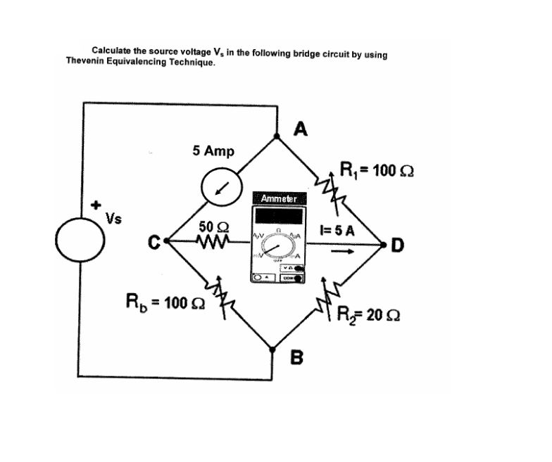 Solved Calculate the source voltage Vs in the following | Chegg.com