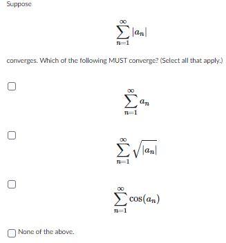 Solved Which one of the following MUST be unbounded? An | Chegg.com