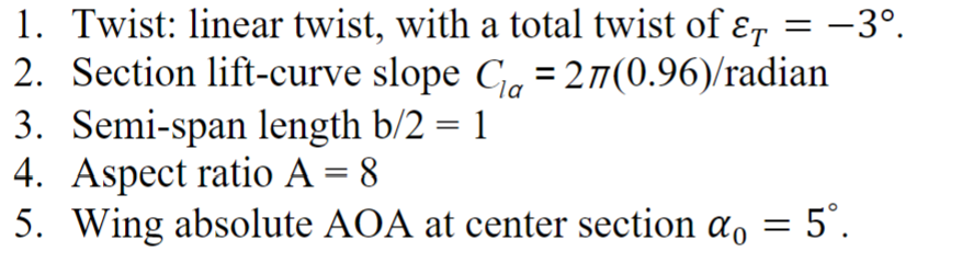 Solved Given: A rectangular wingA tapered trapezoidal wing, | Chegg.com